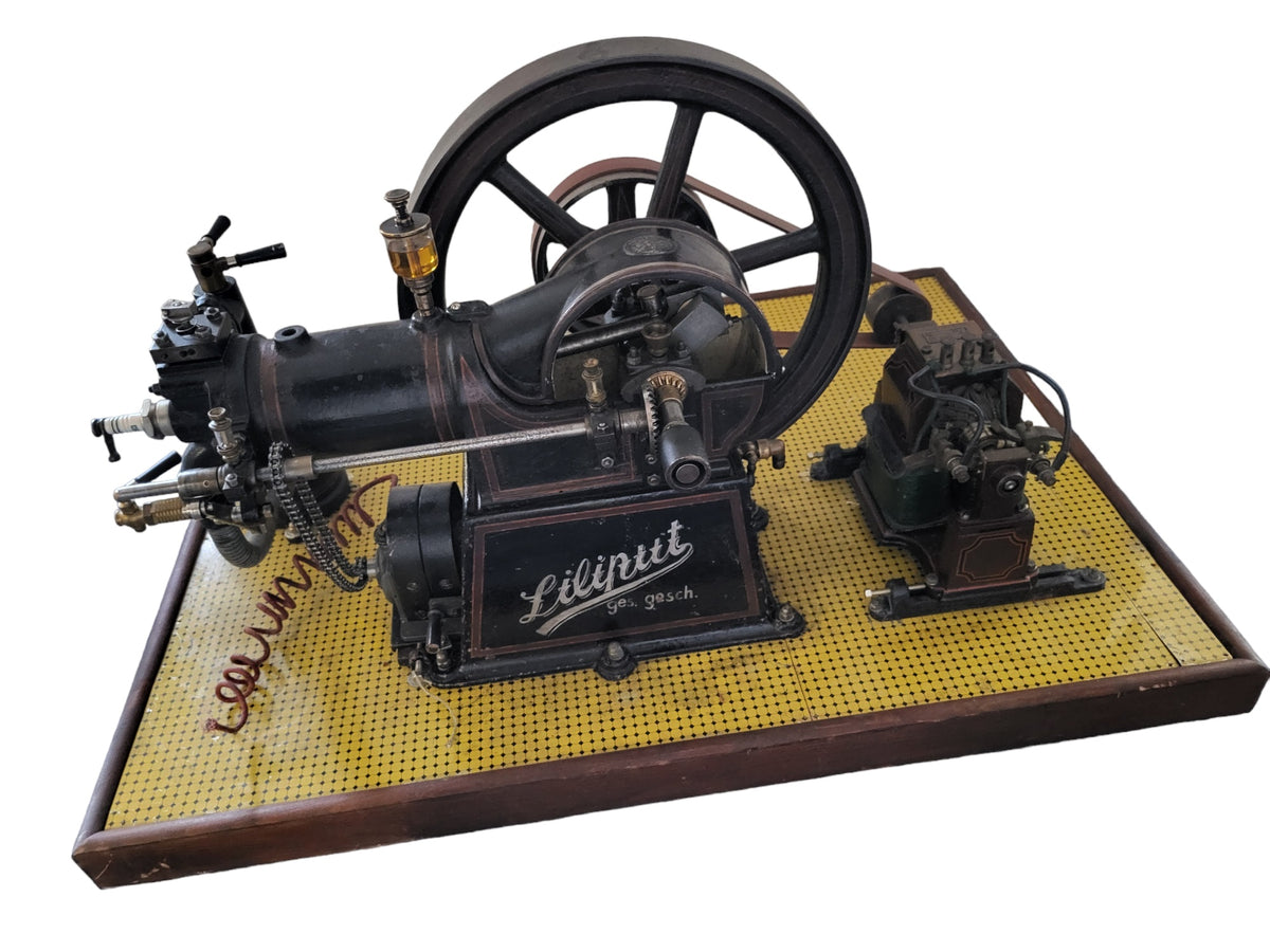 Bischoff Liliput gas engine with dynamo 84x62cm | 26.499€ – toyrarities ...