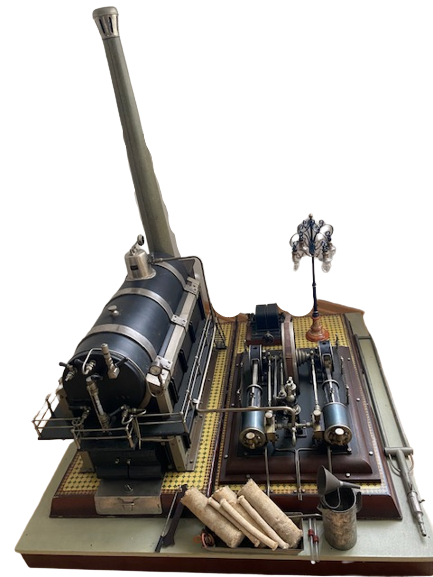 Marklin biggest two section steamplant - early version around 1910 ...